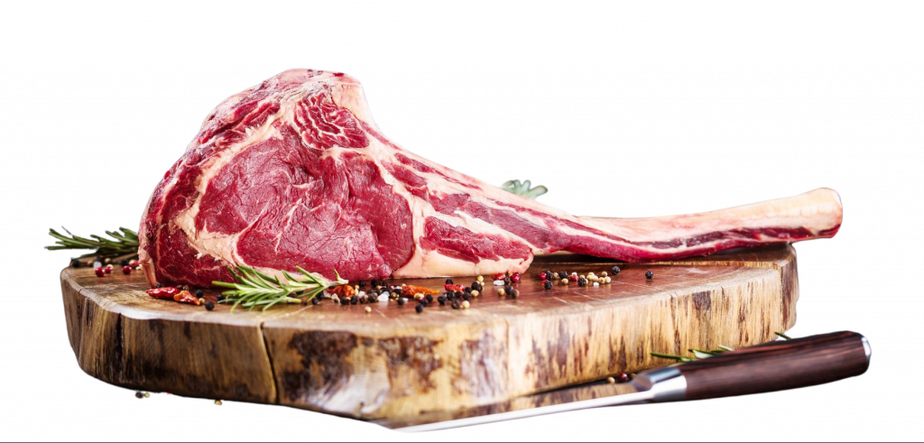 1kg Grass-fed Beef Tomahawk Steak - Digital Butcher Co.